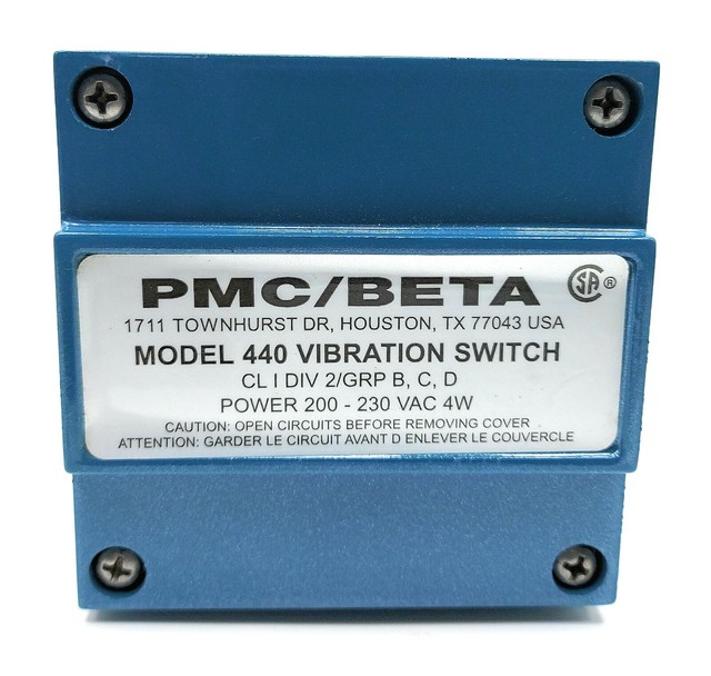 Metrix 440 Electronic Vibration Switch 200-230 VAC Take out for sale ...