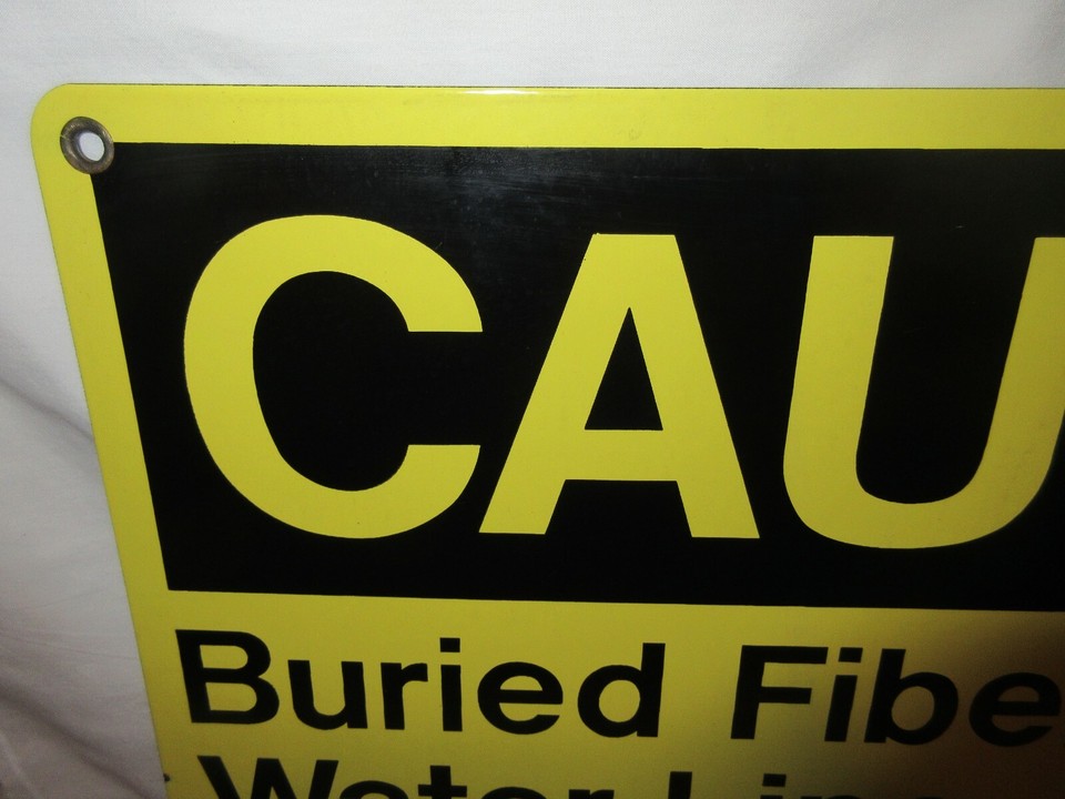 Original Vintage NOS ARCO Oil and Gas Company Porcelain Caution Sign ...