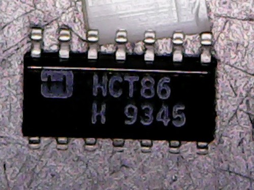 74HCT86 SMD IC High-Speed CMOS Case SO14 Harris USA Shipper (C12B3 ...
