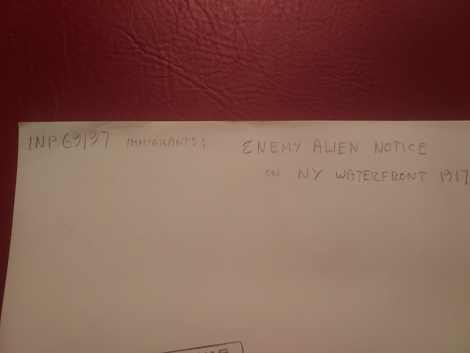 Vintage New York Immigration Guards "Notice To Enemy Aliens " Press Photo 1917 | eBay