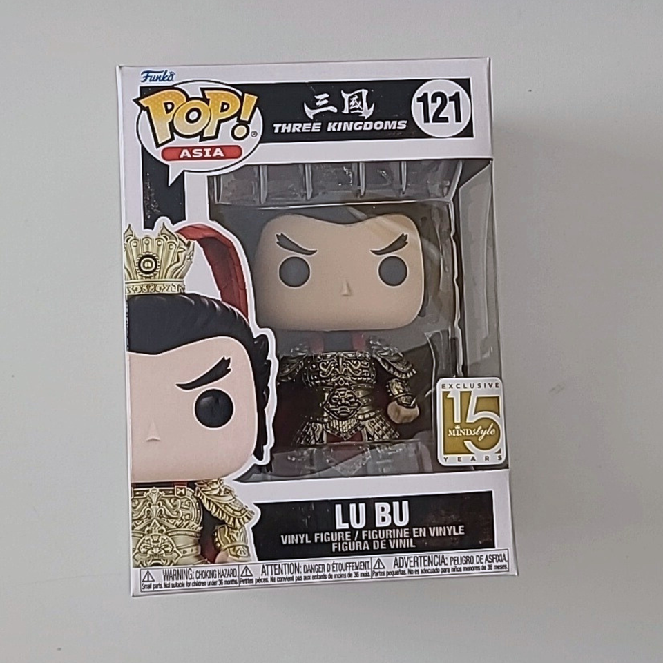 Funko POP Asia Three Kingdoms LU BU #121 Mindstyle 15th Exclusive w ...