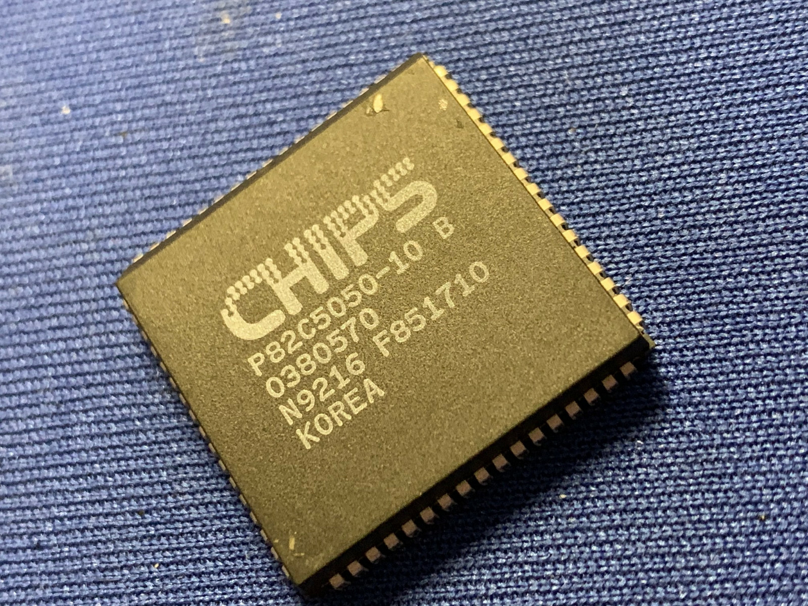 P82C5050-10 B CHIPS & TECH P82C5050 Vintage 1992 IC PLCC RARE QTY-1 | eBay