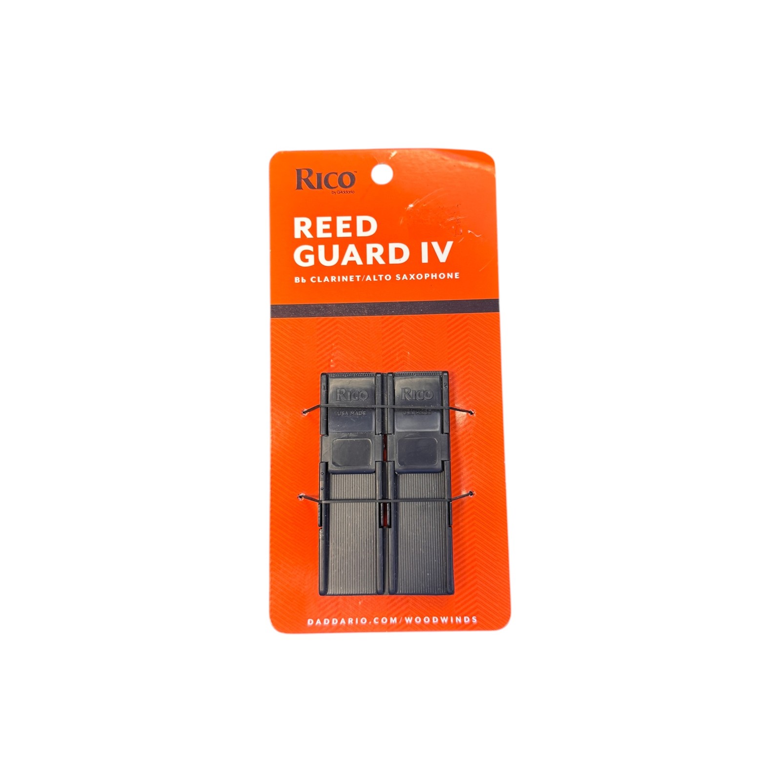 Rico Reed Guard IV for Bb Clarinet/Alto Sax 1 Pack - Package Variant ...