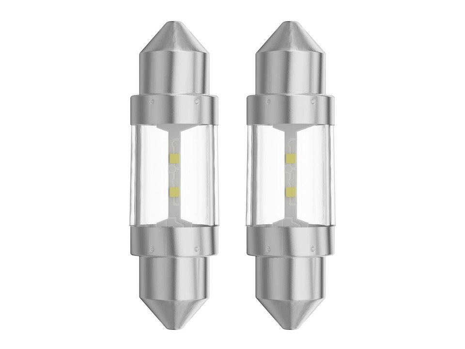Osram LED License Plate Light ECE R37 36mm Socket for Honda Hyundai Kia ...