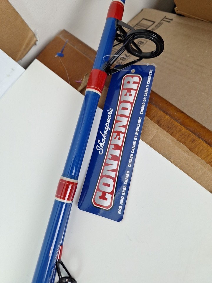 New Shakespeare Contender Big Water Spinning Combo Contender Fishing ...