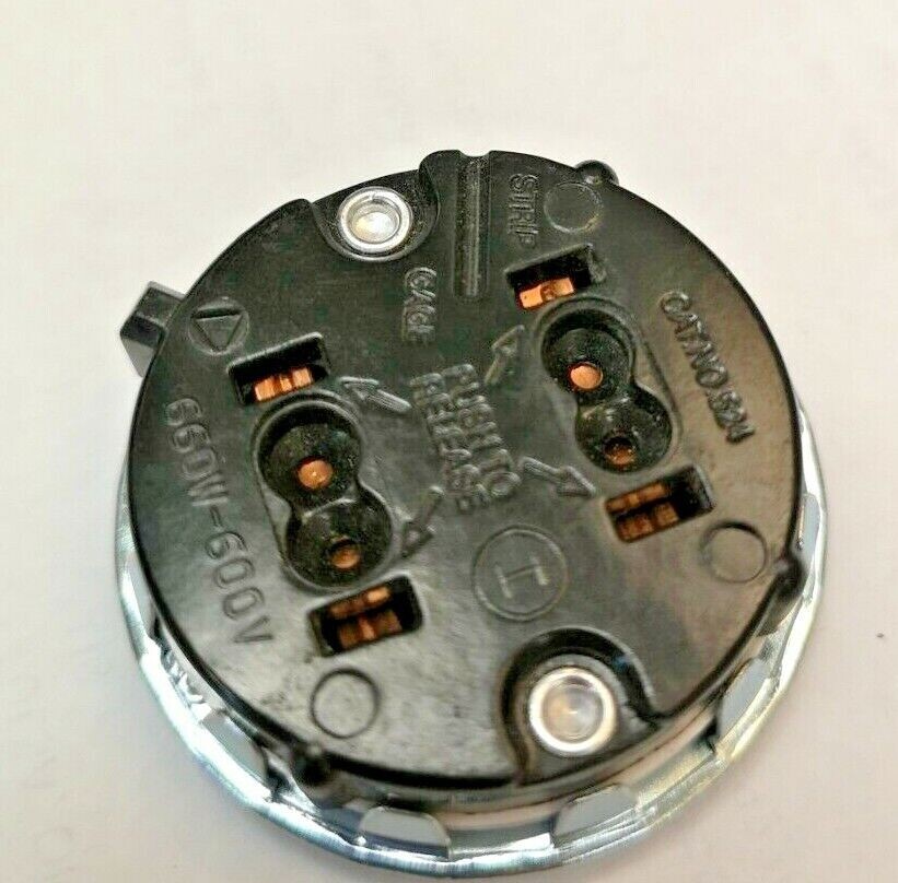 LEVITON Lamp Holder Fluorescent Socket 524 Stationary HO Snap-In ...