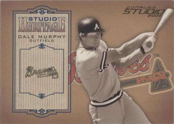 2004 Donruss Studio - Heritage Dale Murphy #SH-7 Gold /499 for sale ...