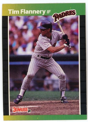 1989 Donruss San Diego Padres Baseball Card #364 Tim Flannery | eBay