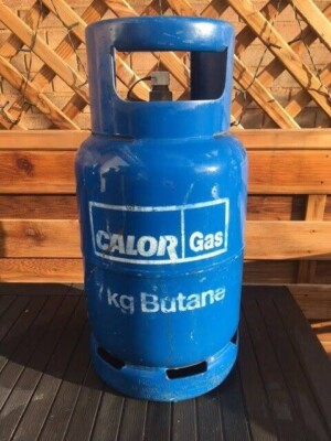 Calor Gas Butane Bottle - Blue, 7kg Empty. Caravan Camper van RV ETC ...