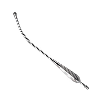 Set of 5 Yankauer Suction Tube, 11.75", w/ Removable Tip, Chrome ...