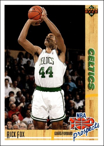 1991 Upper Deck #31 Rick Fox Rookie Boston Celtics | eBay