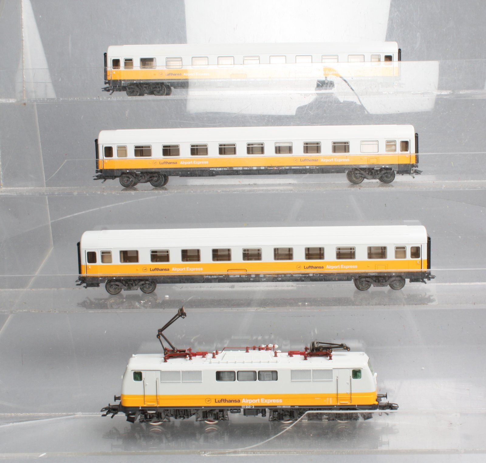 Marklin 2867 Lufthansa Airport-Express HO Gauge Electric Train Set EX/Box