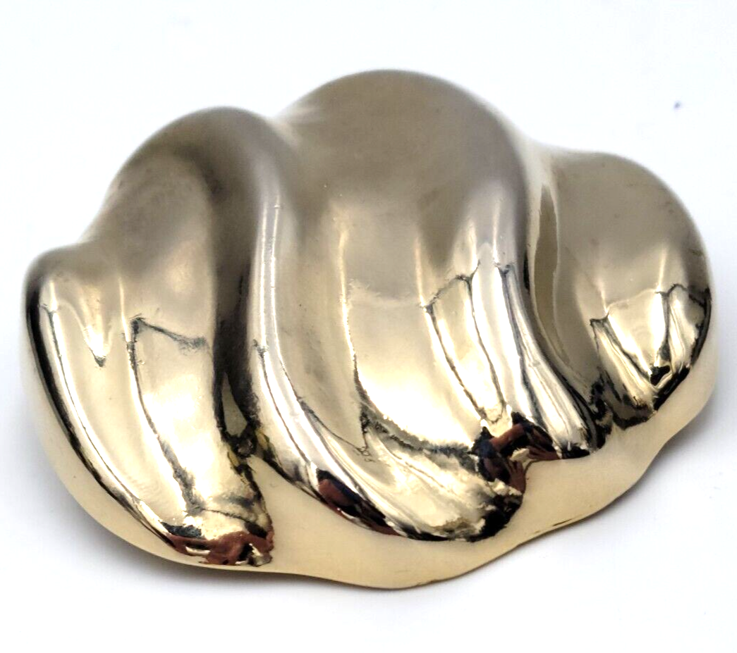 Vintage Fashion Belt Buckle Womens Goldtone Metal Large Statement ...