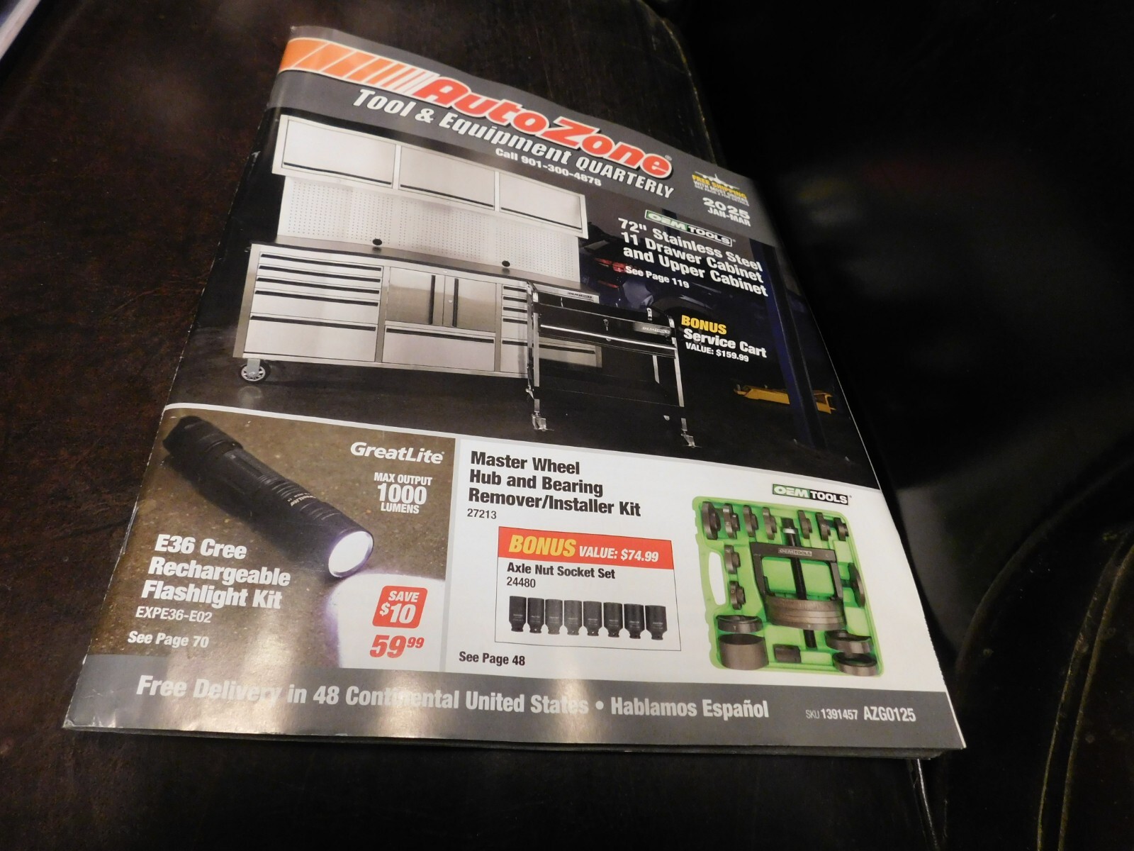 Auto Zone Magazine January-March 2025 Tool & Equipment Quarterly | eBay