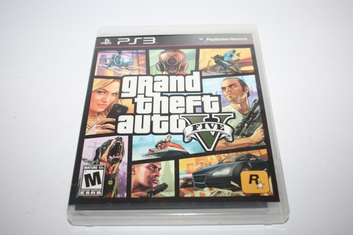 Playstation 3 PS3 Grand Theft Auto V/Five Video Game With Map 2013 ...