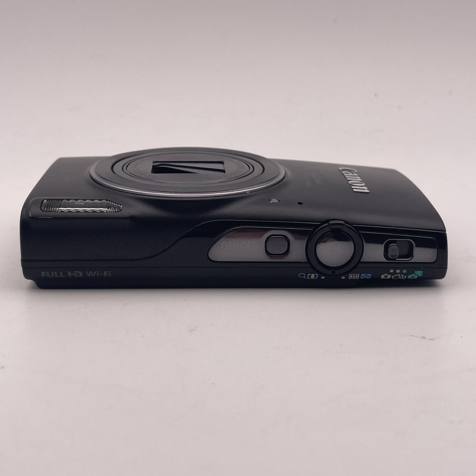 Canon PowerShot ELPH 350 HS 12.1MP Digital Camera – Black – Lens ...