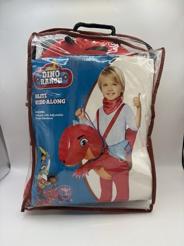 Ride Along Dinosaur Halloween Costume Blitz Dino Ranch Toddler One Size ...