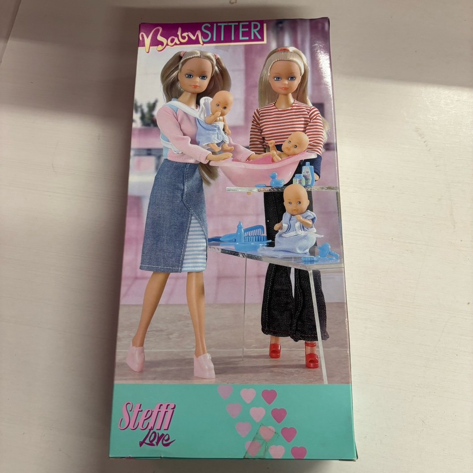 Simba Steffi Love Babysitter Doll Set, 11-in H, Multi - Includes Two ...