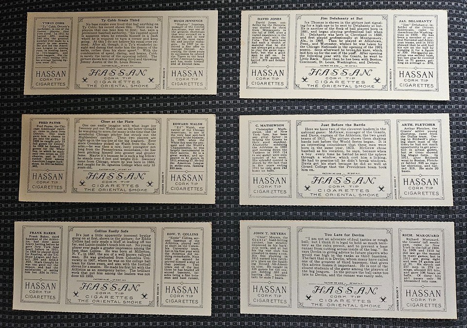 Hygrade & Dover Reprints EX Lot Of 112 Honus Wagner, Babe Ruth, Gehrig ...