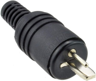 Speaker Connector 2-Pin DIN Plug with Screw Terminals Audio Adapter 2 ...
