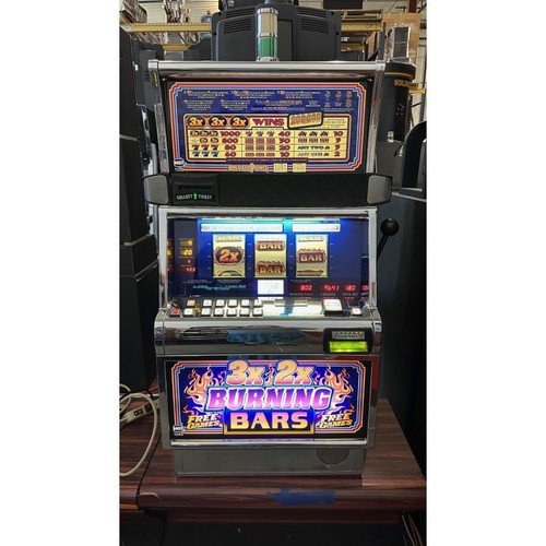 IGT S-2000 3X 2X BURNING BARS Slot Machine | eBay