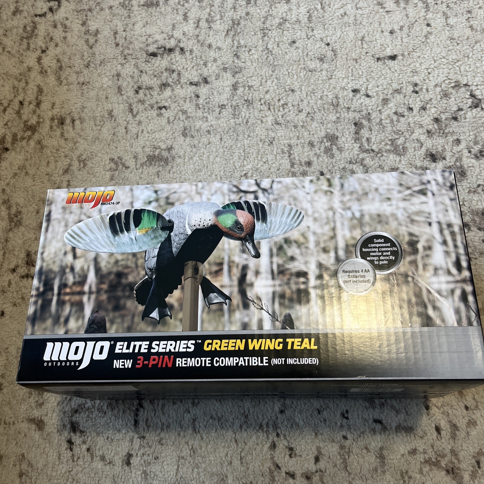 MOJO Outdoors Elite Series Green Wing Teal Motion Duck Decoy - HW2470 ...
