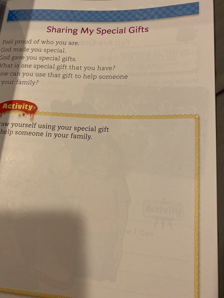 RCL BENZIGER FAMILY LIFE GRADE 2 PARENT CONNECTION (bc3) | eBay