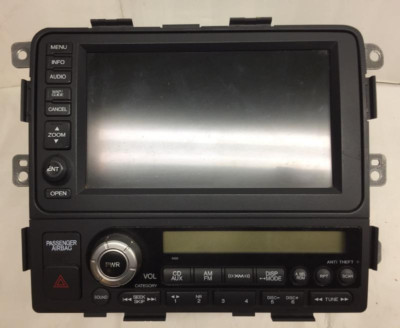 2006-2008 Honda Ridgeline Audio Radio Navigation Player Display Screen ...