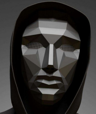Front Man Mask FULL ADJUSTABLE Inspired3D Printed Cosplay Accessory ...