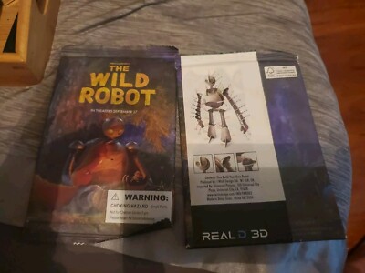 The Wild Robot (2024) Build Your Own Roz AMC Theaters Promo - 2 Of Them ...