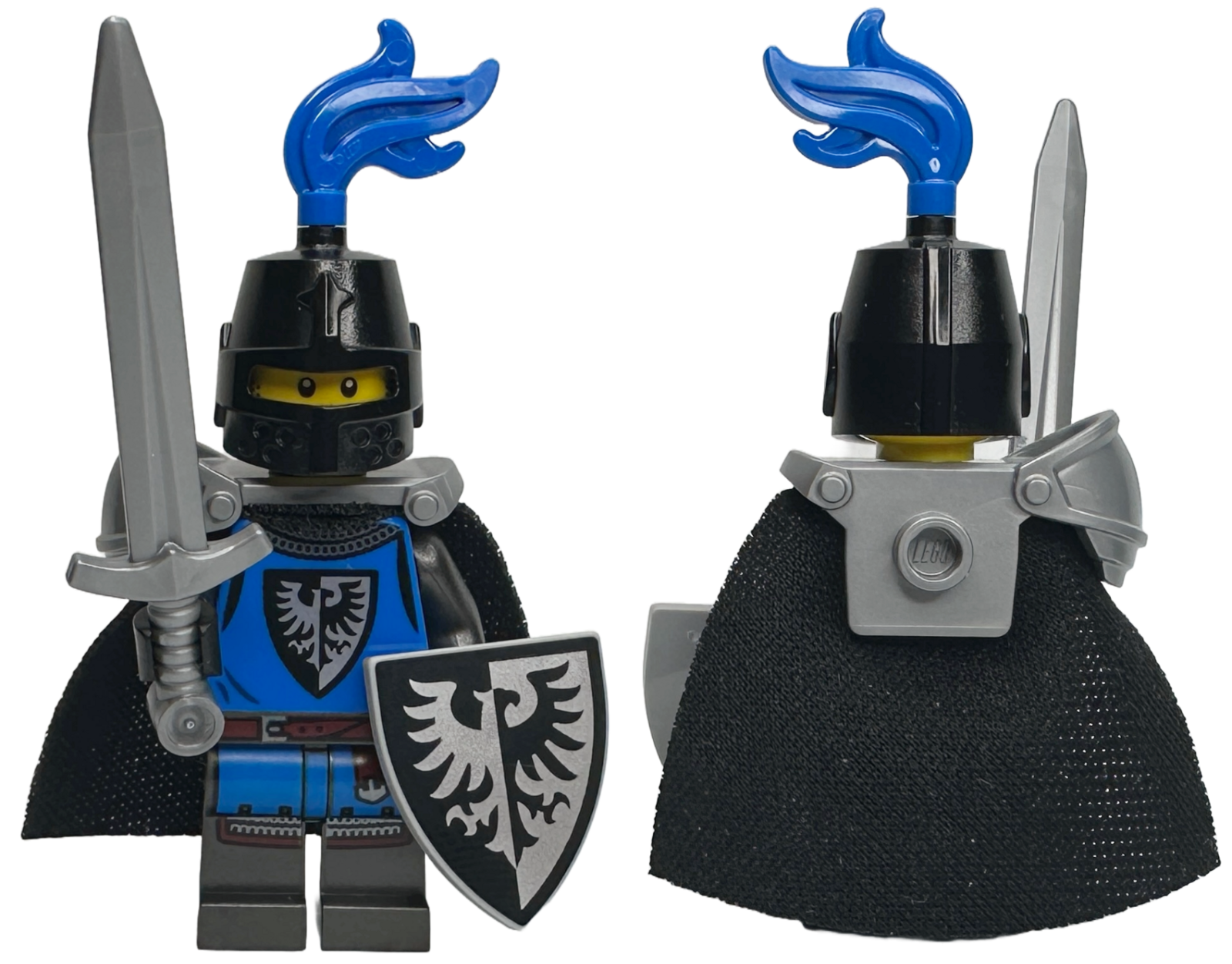 Lego Castle: 1 Black Falcon Champion Solider Minifigure Battle Pack Lot ...