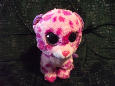 TY Glamour pink and purple leopard no hang tag, tush tag present | eBay