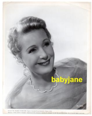 BINNIE BARNES VINTAGE 8X10 PHOTO LOVELY PORTRAIT 1954 COLUMBIA PICTURES ...