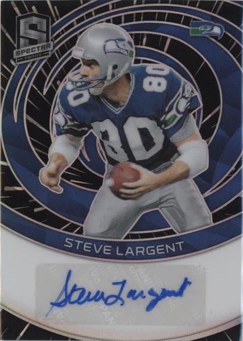2023 Panini Spectra - Signatures Steve Largent #SIG-SLA Hyper Prizm /60 ...