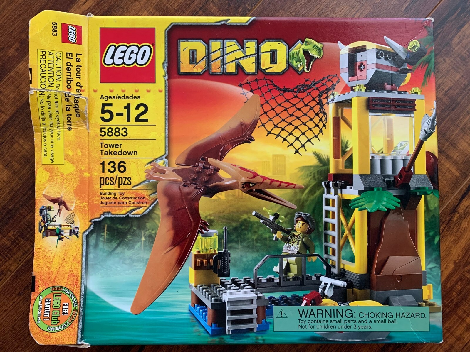 Lego 5883 Tower Takedown includes instructions and box | eBay