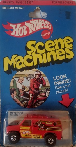 Hotwheels Scene machines 1978 Motocross Baja Breaker/Red! BP/46 Years ...