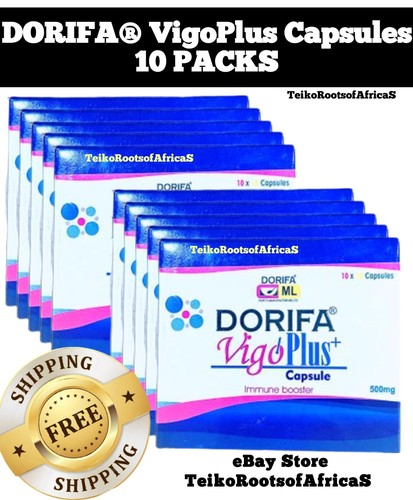 10X DORIFA® VigoPlus Capsules Chlamydia Syphilis Gonorrhea Candidiasis ...