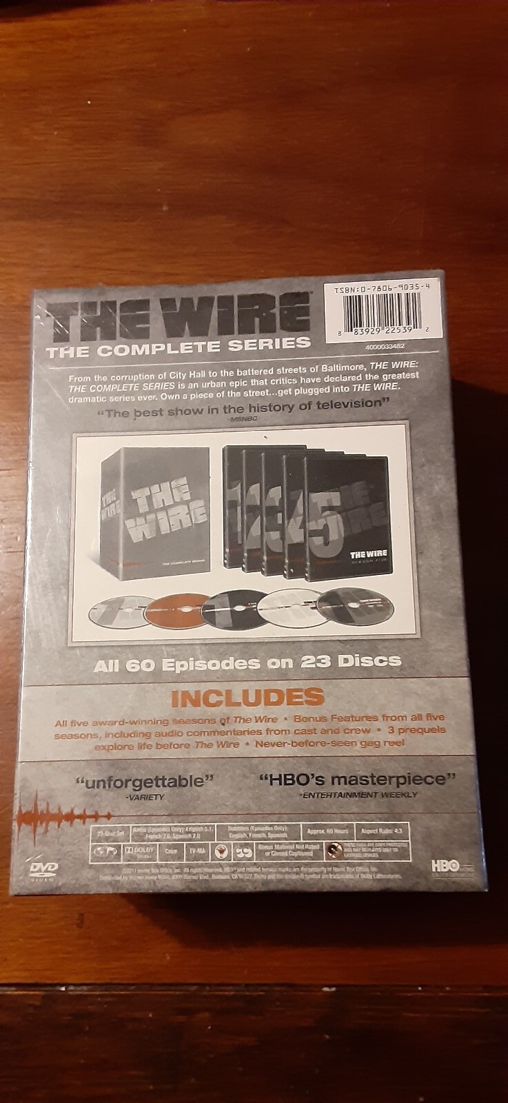 The Wire: the Complete Series (DVD) for sale online | eBay