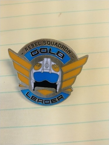 Vintage Disney World - Star Wars Rebel Squadron Gold Leader - Disney ...