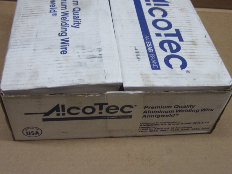 ALCOTEC ER 4043 3/64" 4043320047 ALUMINUM WELDING WIRE ALMIGWELD 20 LBS ...