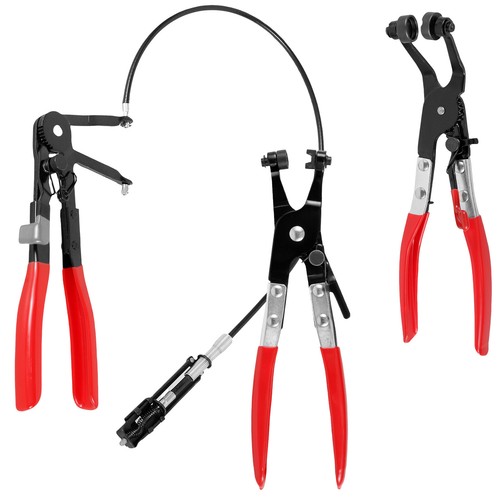 3X Hose Clamp Pliers Car Water Pipe Fuel Coolant Spring Bundle Removal ...