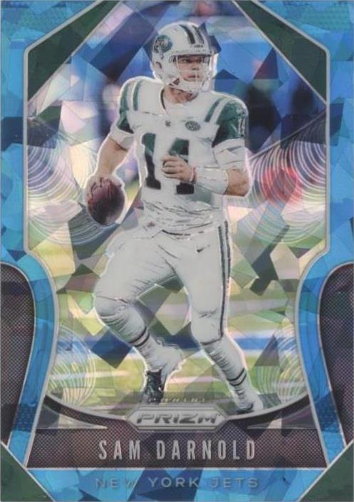 2019 Panini Prizm - Sam Darnold #28 Blue Ice Prizm /99 for sale online ...