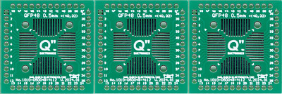 QFP48, LQFP48, TQFP48 0.50mm(0.02") to 4 x IDC1x12 (1.27mm p.ras.) - 3 ...