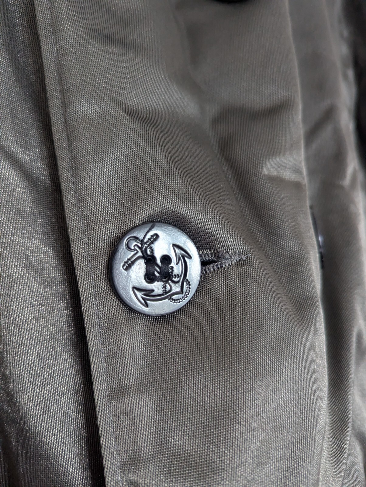 Vintage 90s Spiewak Reflective Peacoat Workwear Jacket US Naval Size L ...