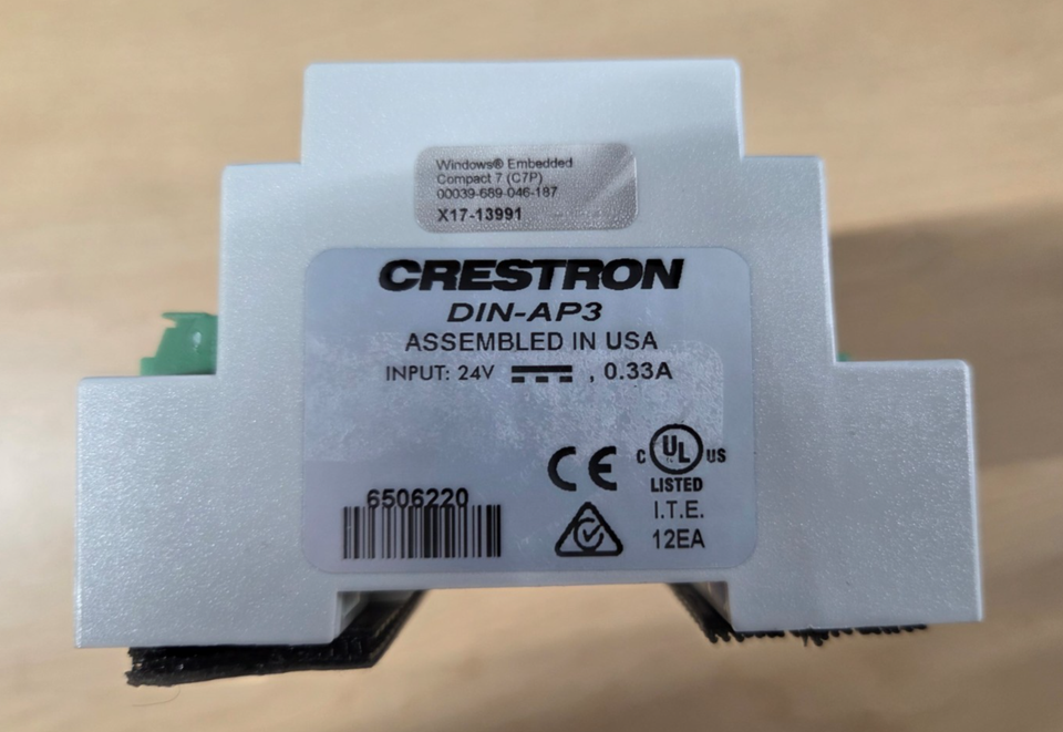 CRESTRON DIN-AP3 3-Series Automation Processor | eBay