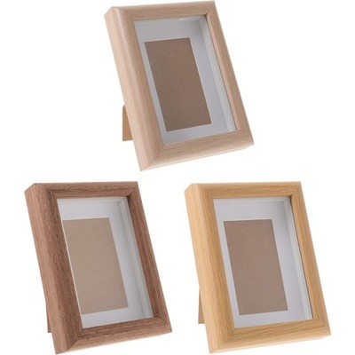 3 pcs Small Picture Frames Display Picture Frames Wooden Photo Frames ...