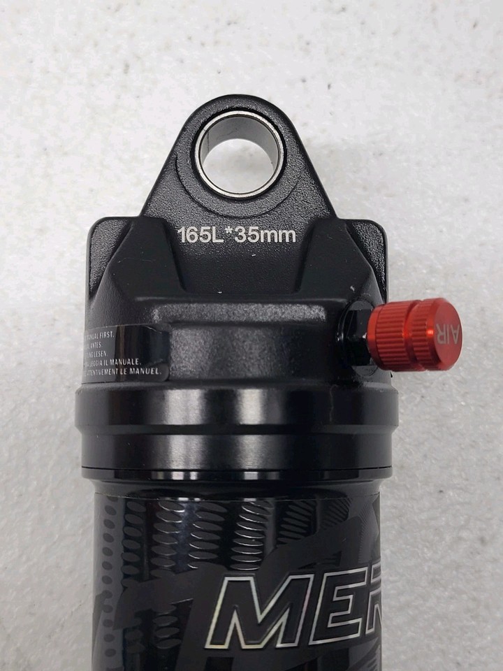 MEROCA Air Shock Suspension Mountain Bike Bicycle Rear Shock 165L *35mm ...
