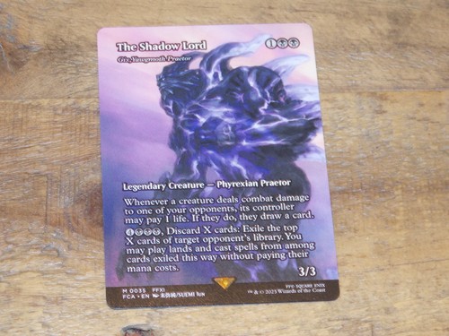 MTG Showcase The Shadow Lord x1 Mythic Final Fantasy NM Low S&H Read ...