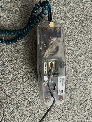 Vintage Conair Clear Phone 1980s Works Fish Model SW205 | eBay