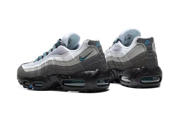 New Nike Air Max 95 OG Neon Retro Grey Blue Men's Sport Shoes Size7-12 ...